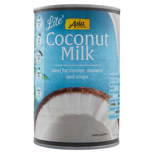 Lite Coconut Milk 400ml
